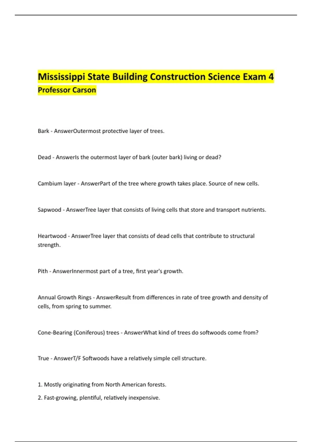 Mississippi Building Construction Contractor Exam Practice Test 100 ...