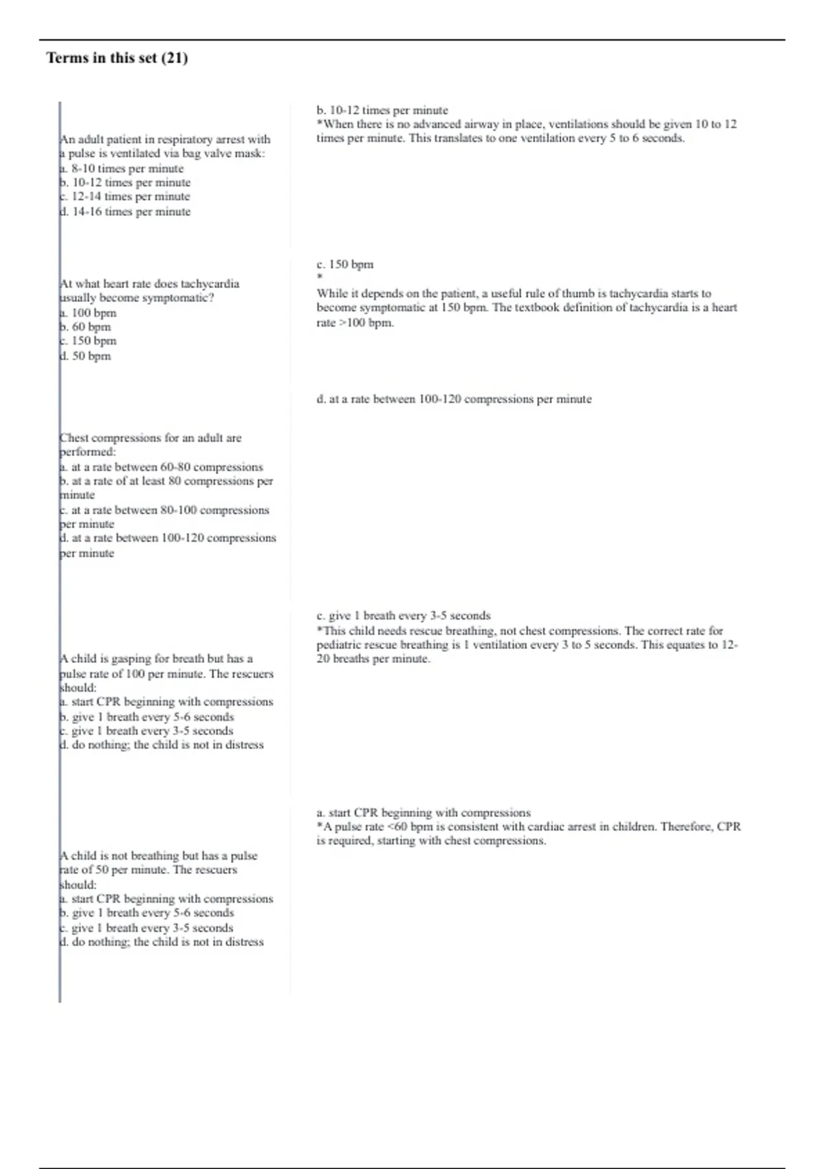 ACLS Practice Test 2025/ 2026 Complete Advanced Cardiac Life Support ...
