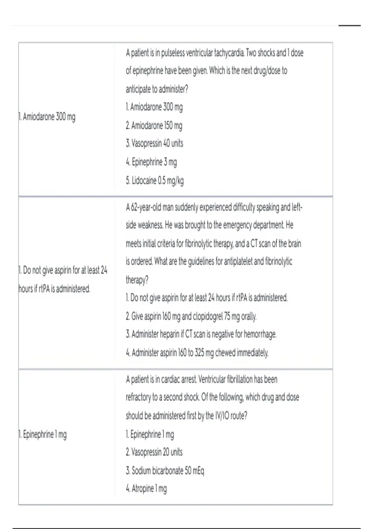 ACLS Pretest 2025/ 2026 Complete Advanced Cardiac Life Support Practice ...