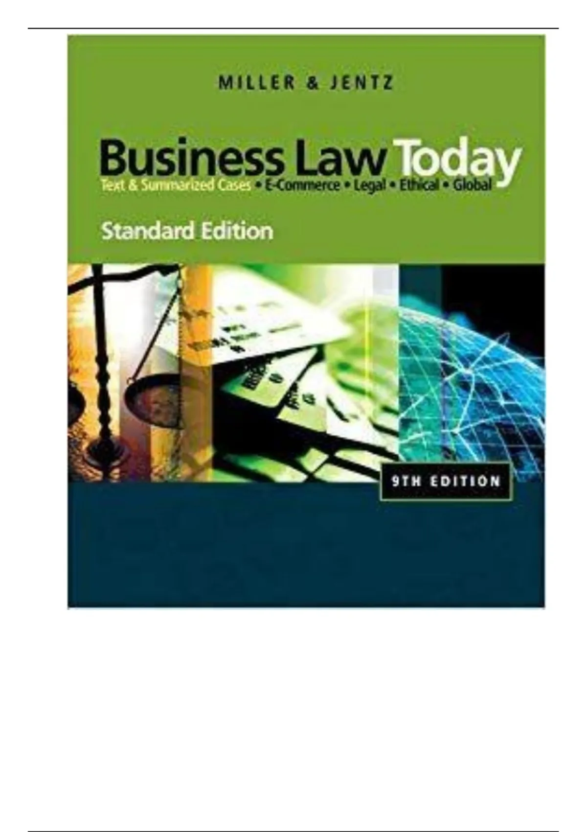 test bank for Business Law Today: Text & Summarized Cases: E-Commerce ...