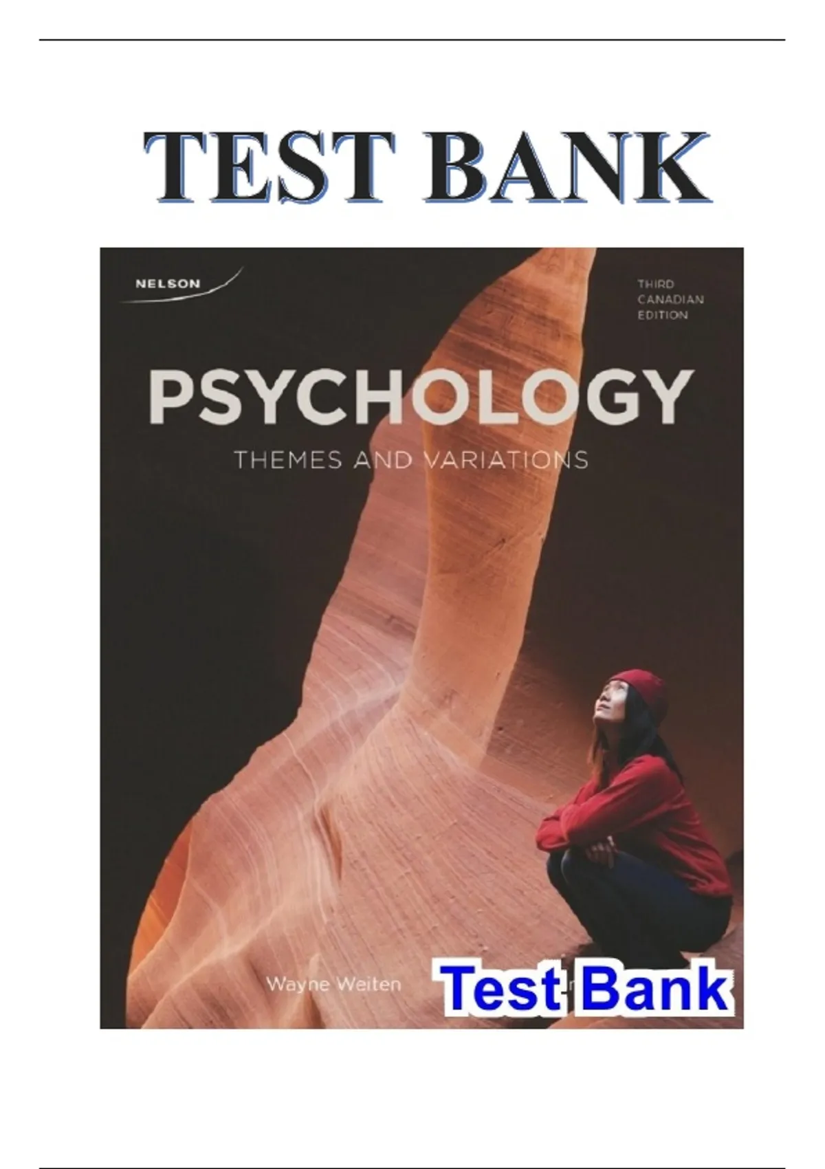 Test Bank – Psychology: Themes and Variations, 3rd Edition (2012 ...