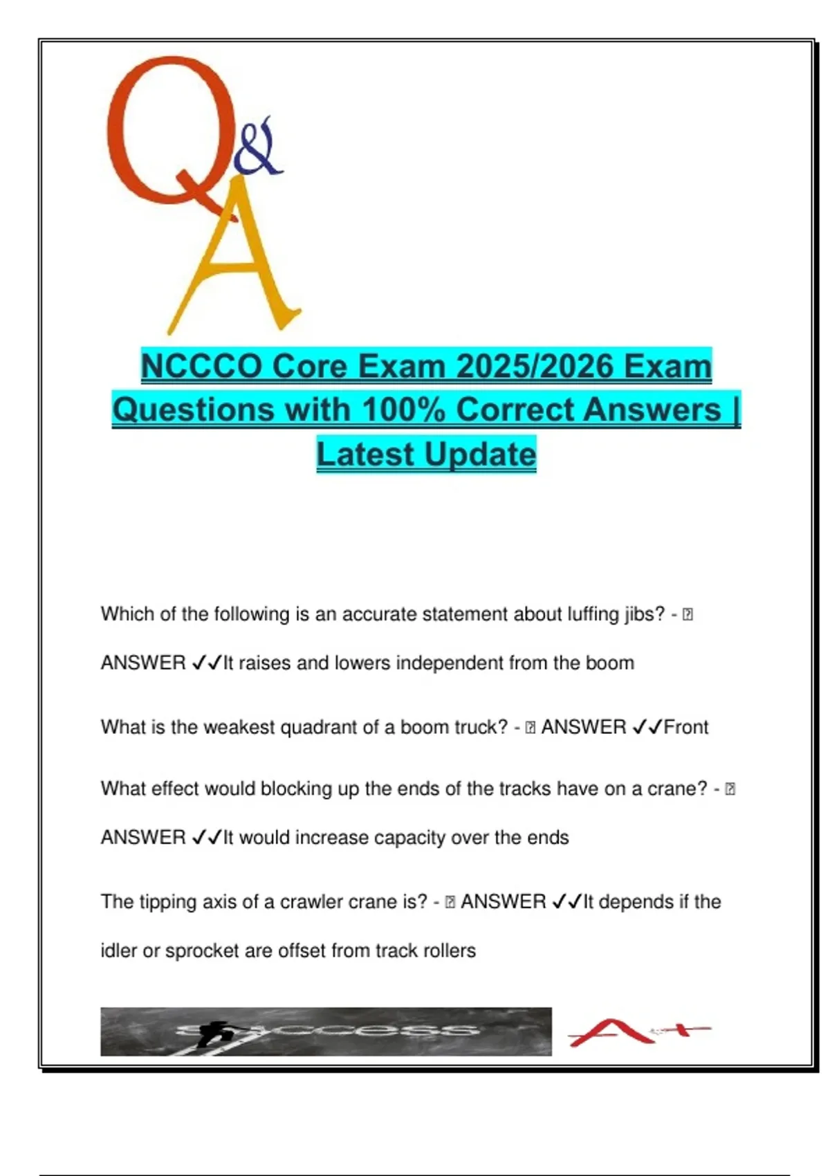 NCCCO Core 2025 | CRT-001 | 400+ Practice Questions – Powerline Safety ...