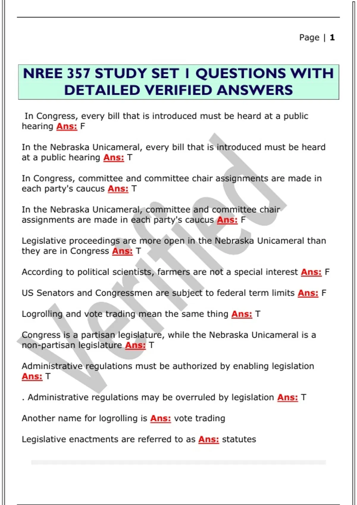 NREE 357 STUDY SET 1 QUESTIONS WITH DETAILED VERIFIED ANSWERS - NREE ...