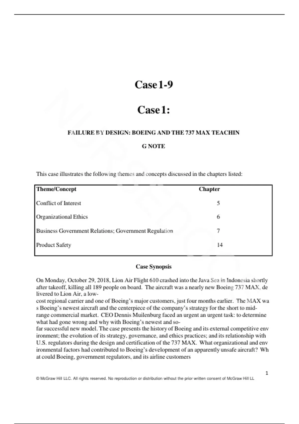 Business Ethics & Society Case Studies: Boeing 737 MAX, Wells Fargo ...