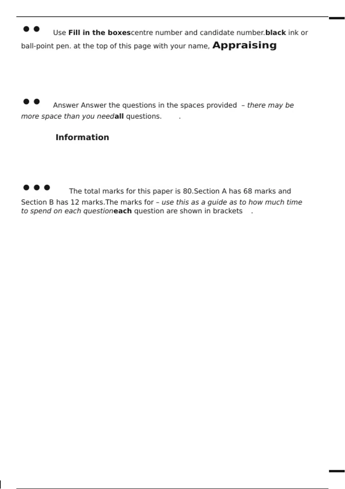 Pearson Edexcel GCSE Music 2025 | Component 3: Appraising Exam + Mark ...