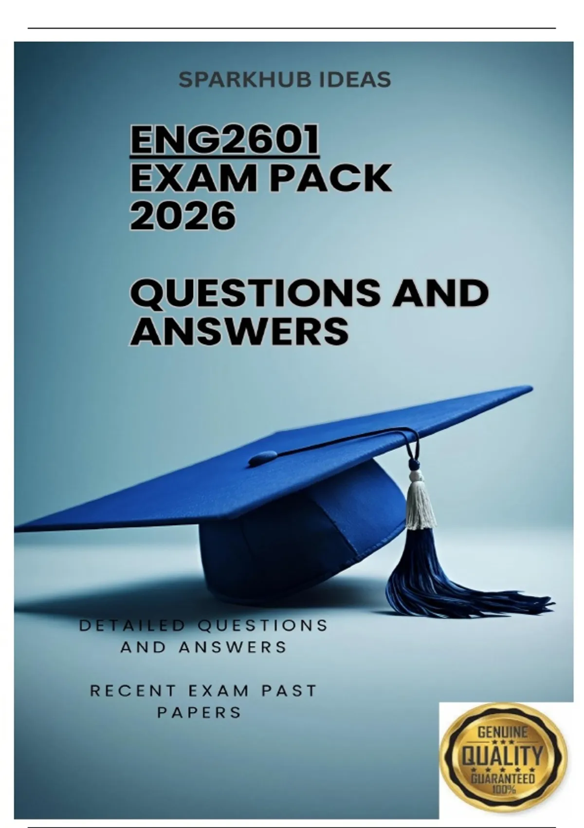ENG2601 EXAM PACK 2026 - DETAILED QUESTIONS AND ANSWERS - ENG2601 EXAM ...