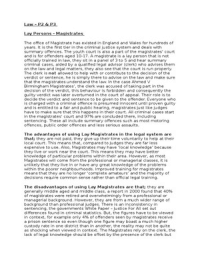 Unit 1 btec applied law p2 p3 m1 lay persons - Unit 1 - Stuvia